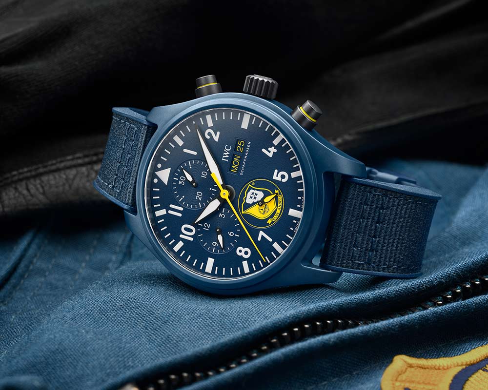 IWC MONTRE D'AVIATEUR CHRONOGRAPHE U.S NAVY | Watches News