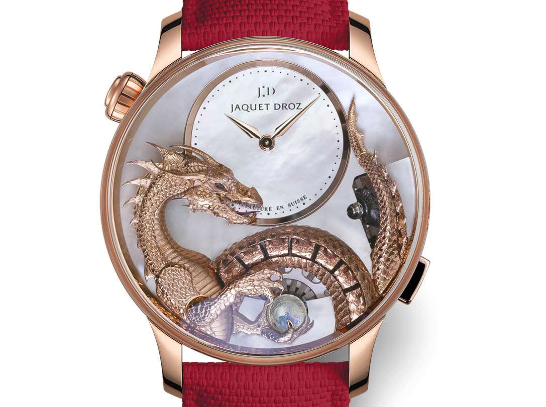 Jaquet Droz PETITE HEURE MINUTE DRAGON AUTOMATON JOHN HOWE | Watches News