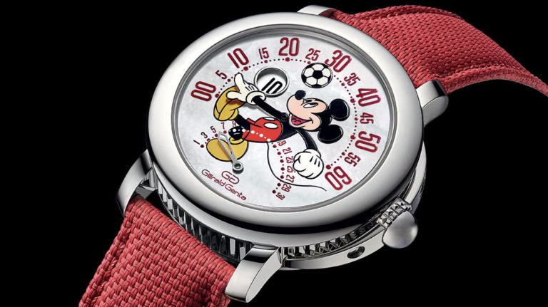 Bvlgari GÉRALD GENTA ARENA BI-RETROGRADE MICKEY MOUSE | Watches News