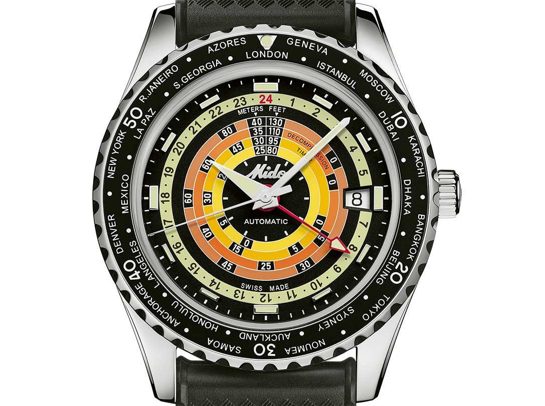 Mido OCEAN STAR DECOMPRESSION WORLDTIMER SPECIAL EDITION | Watches News