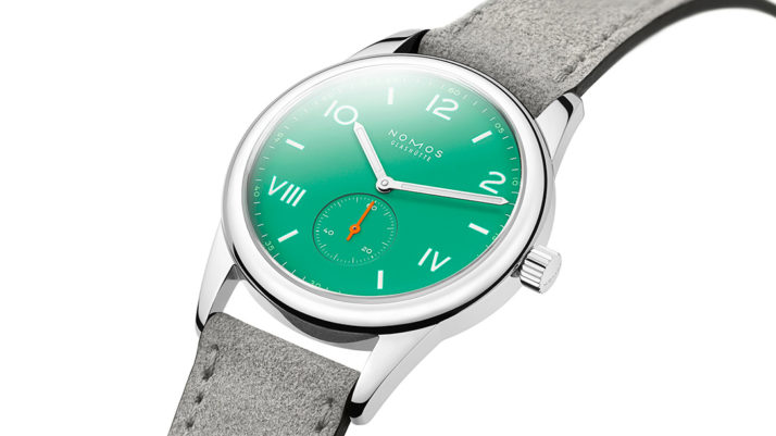 Nomos CLUB CAMPUS “ELECTRIC GREEN“ | Watches News