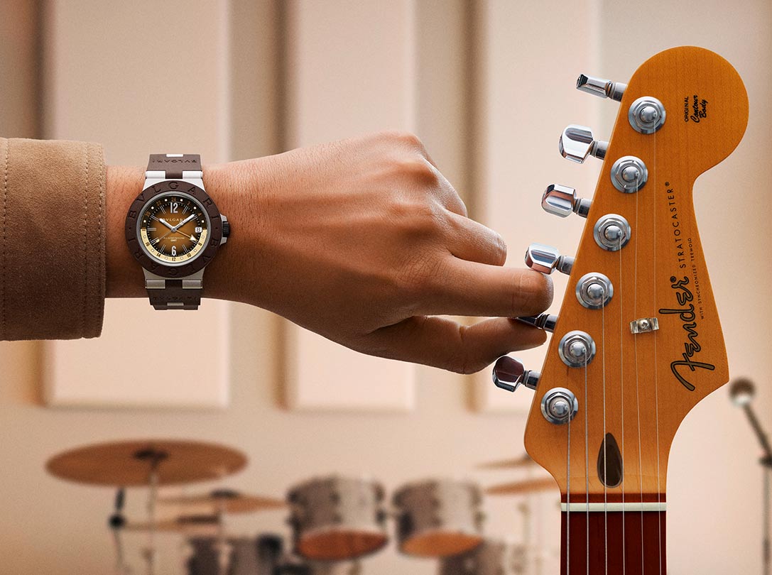 Bvlgari ALUMINIUM GMT X FENDER | Watches News