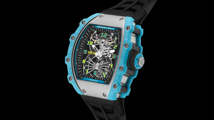Richard Mille RM 21-02 TOURBILLON AERODYNE BLUE | Watches News