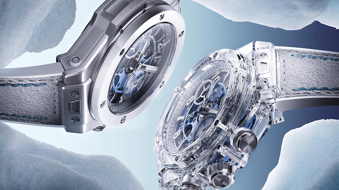 Hublot BIG BANG UNICO WINTER SAPPHIRE AND WINTER TITANIUM CERAMIC ...